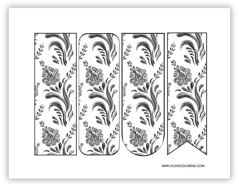 31 Bookmarks (Free PDF Printables Ready to Use, Coloring, and Templates ...