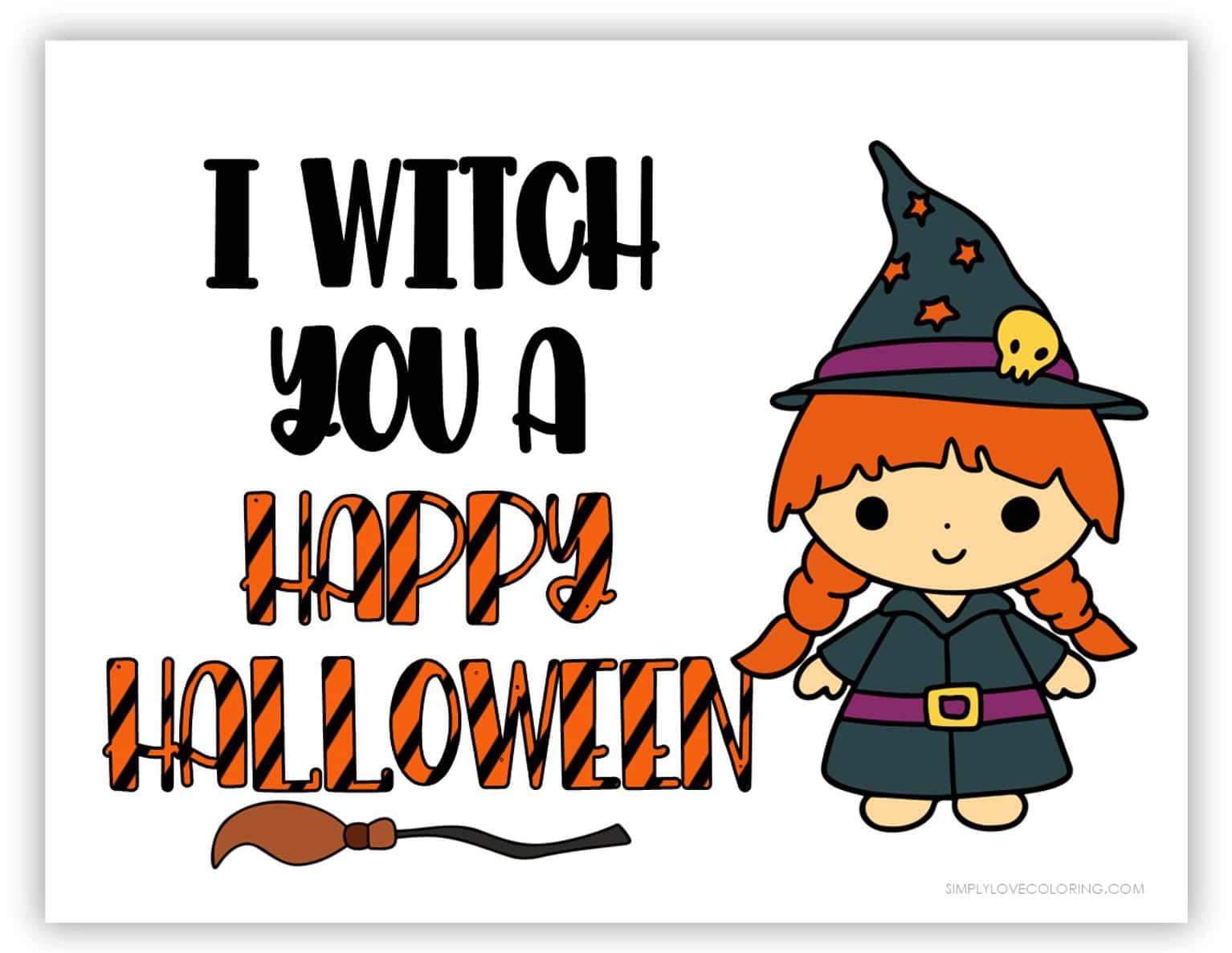 12 Happy Halloween Sign Printables (Free PDF Downloads) - Simply Love ...