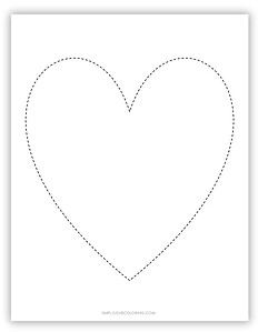 32 Heart Templates (Free PDF Printables) - Simply Love Coloring