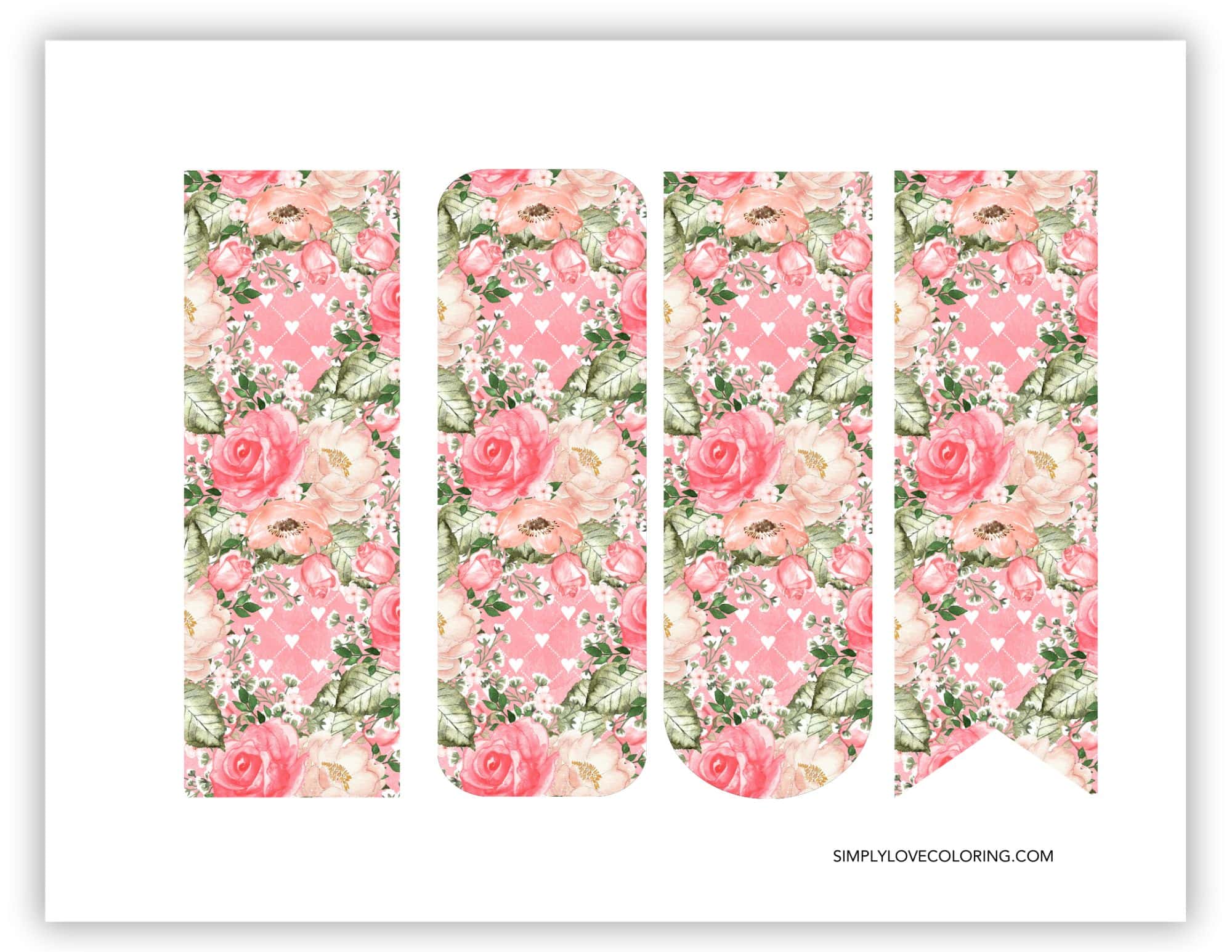 Bookmarks (Ready to Use, Coloring, and Templates) - Simply Love Coloring
