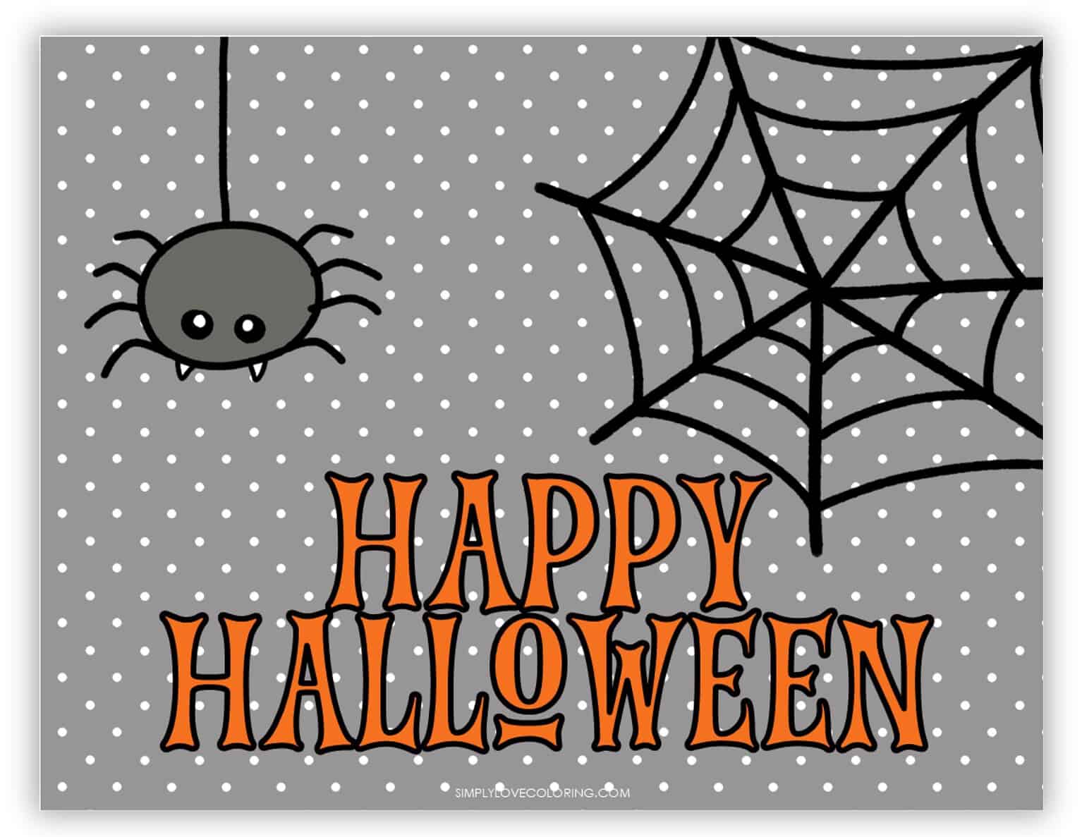 12 Happy Halloween Sign Printables (Free PDF Downloads) - Simply Love ...