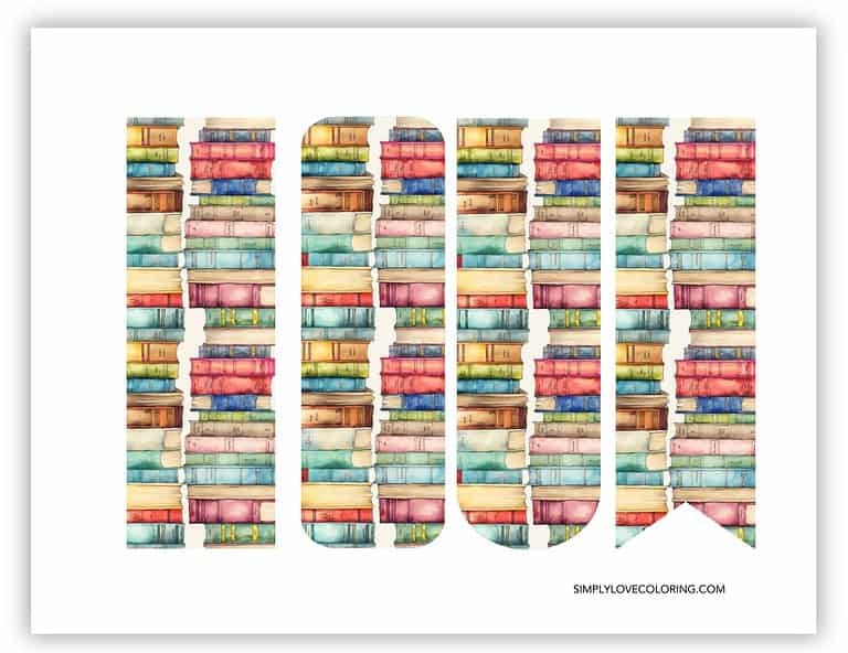 31 Bookmarks (Free PDF Printables Ready to Use, Coloring, and Templates ...