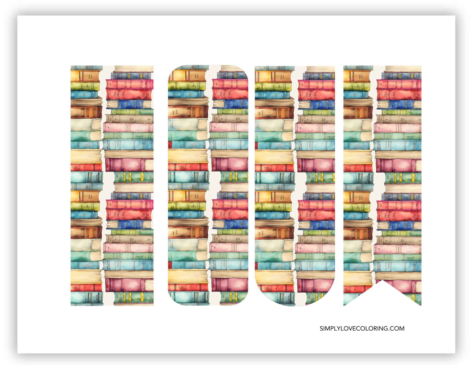 Bookmarks (Ready to Use, Coloring, and Templates) - Simply Love Coloring