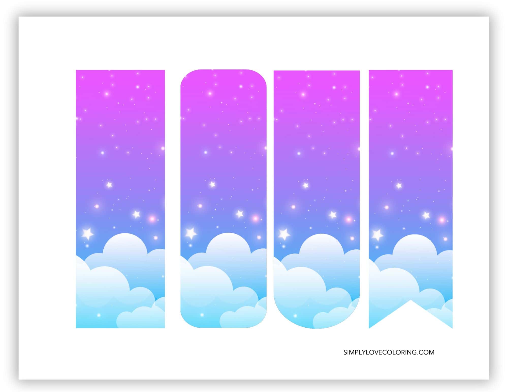 Bookmarks (Ready to Use, Coloring, and Templates) - Simply Love Coloring