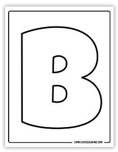 Printable Bubble Letters (Free PDF Printables) - Simply Love Coloring