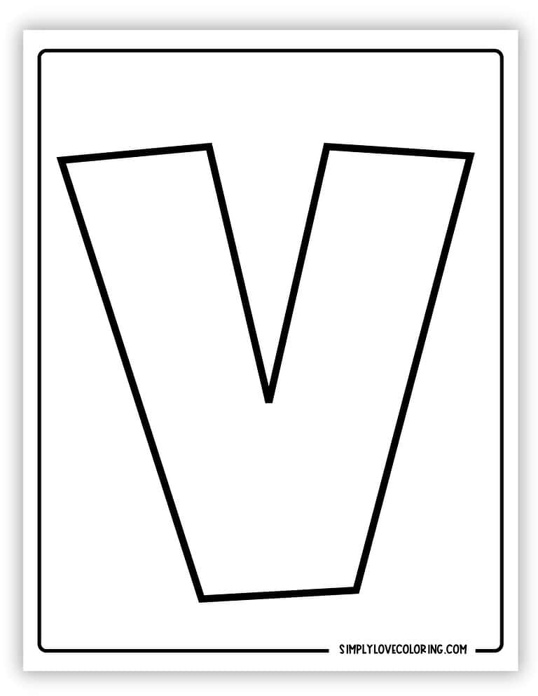 Printable Bubble Letters (Free PDF Printables) - Simply Love Coloring