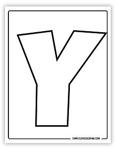 Printable Bubble Letters (Free PDF Printables) - Simply Love Coloring