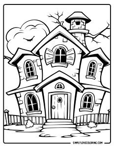 84 Free Halloween Coloring Pages (Free PDF Printables) - Simply Love ...