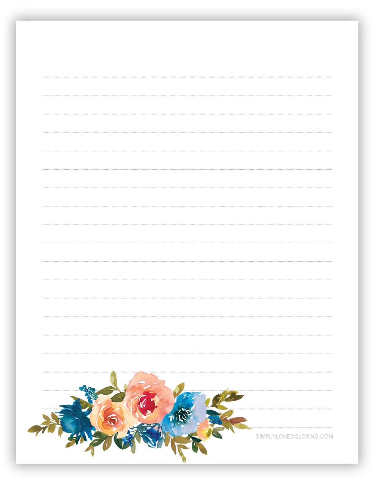 28 Printable Journal Pages (Free PDF Printables) - Simply Love Coloring