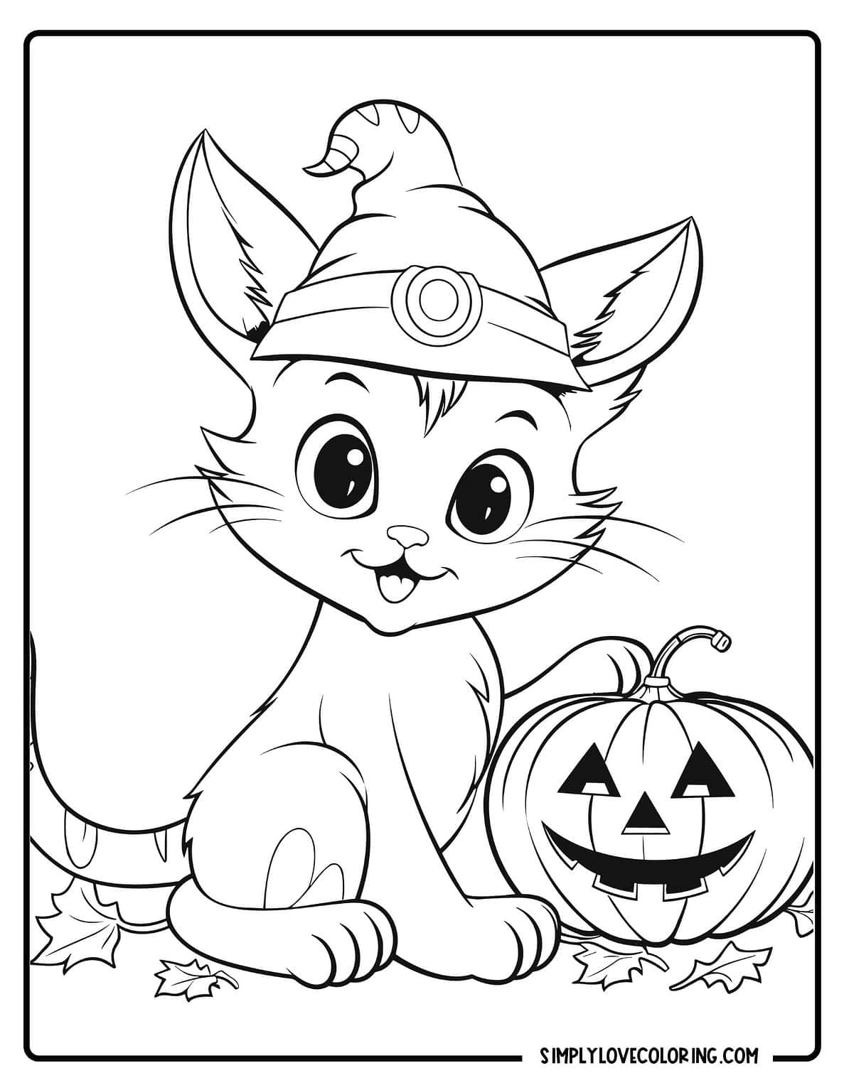 84 Free Halloween Coloring Pages (Free PDF Printables) - Simply Love ...