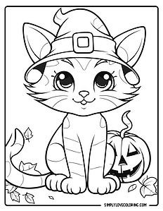 84 Free Halloween Coloring Pages (Free PDF Printables) - Simply Love ...