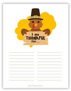 44 Thanksgiving Printables (Free PDF Activities for Kids) - Simply Love ...