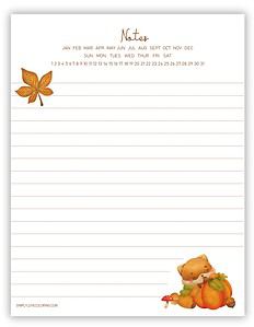 38 Printable Notes Page (Free PDF Printables) - Simply Love Coloring