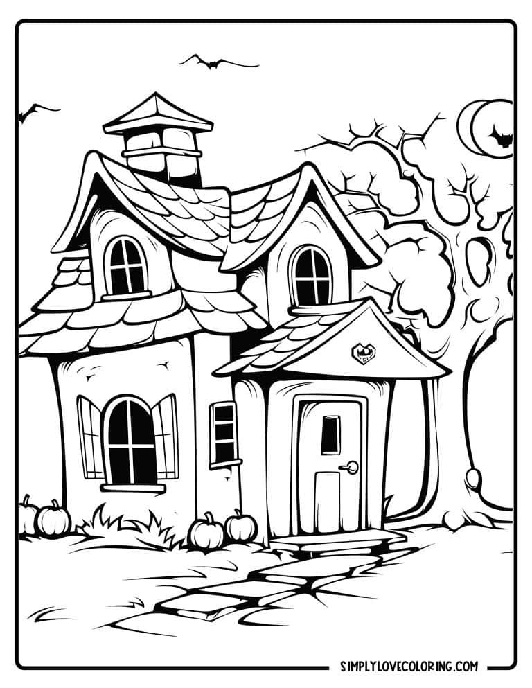 84 Free Halloween Coloring Pages (Free PDF Printables) - Simply Love ...