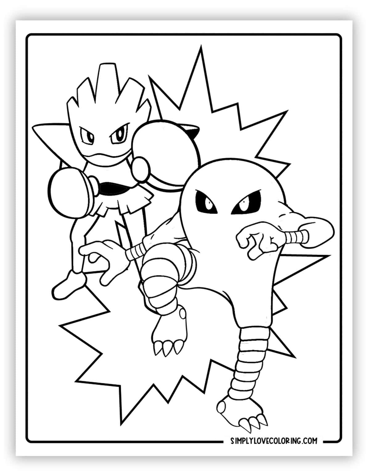 52 Pokemon Coloring Pages (Free PDF Printables) - Simply Love Coloring