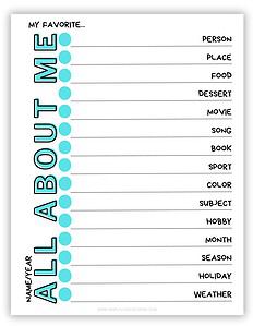 All About Me Printable Worksheets (Free PDF Printables) - Simply Love ...