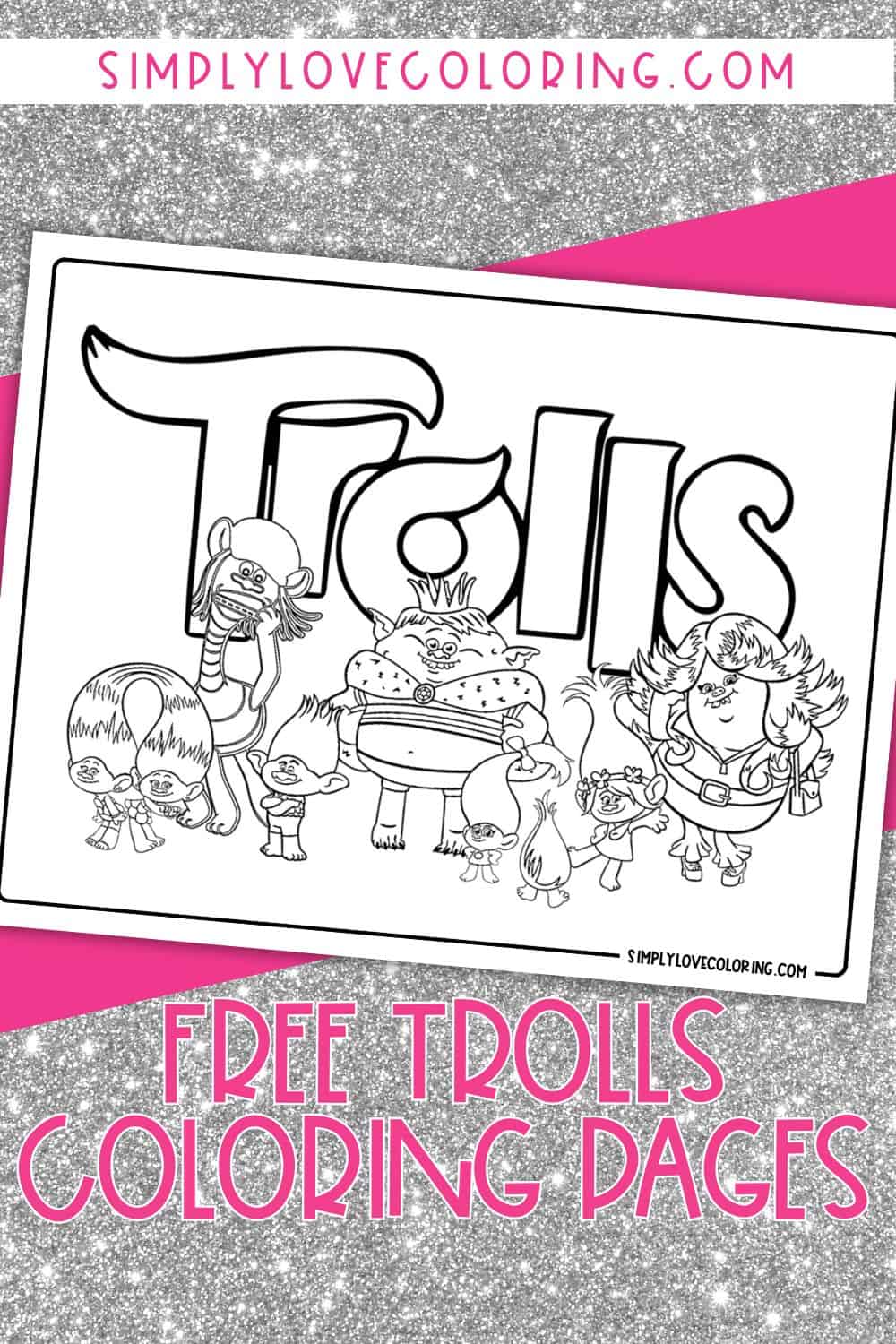 32 Trolls Coloring Pages (Free PDF Printables) - Simply Love Coloring