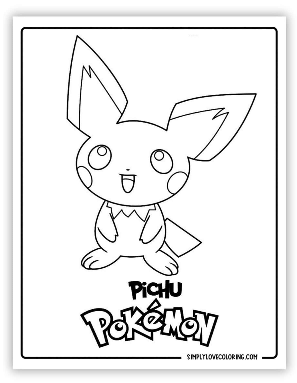 52 Pokemon Coloring Pages (Free PDF Printables) - Simply Love Coloring
