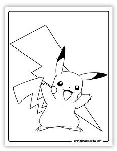 52 Pokemon Coloring Pages (Free PDF Printables) - Simply Love Coloring