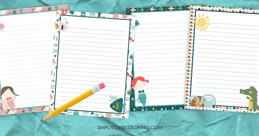 28 Printable Journal Pages (Free PDF Printables) - Simply Love Coloring