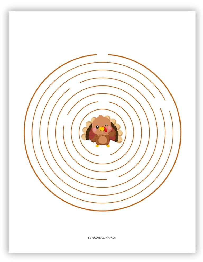 44 Thanksgiving Printables (Free PDF Activities for Kids) - Simply Love ...