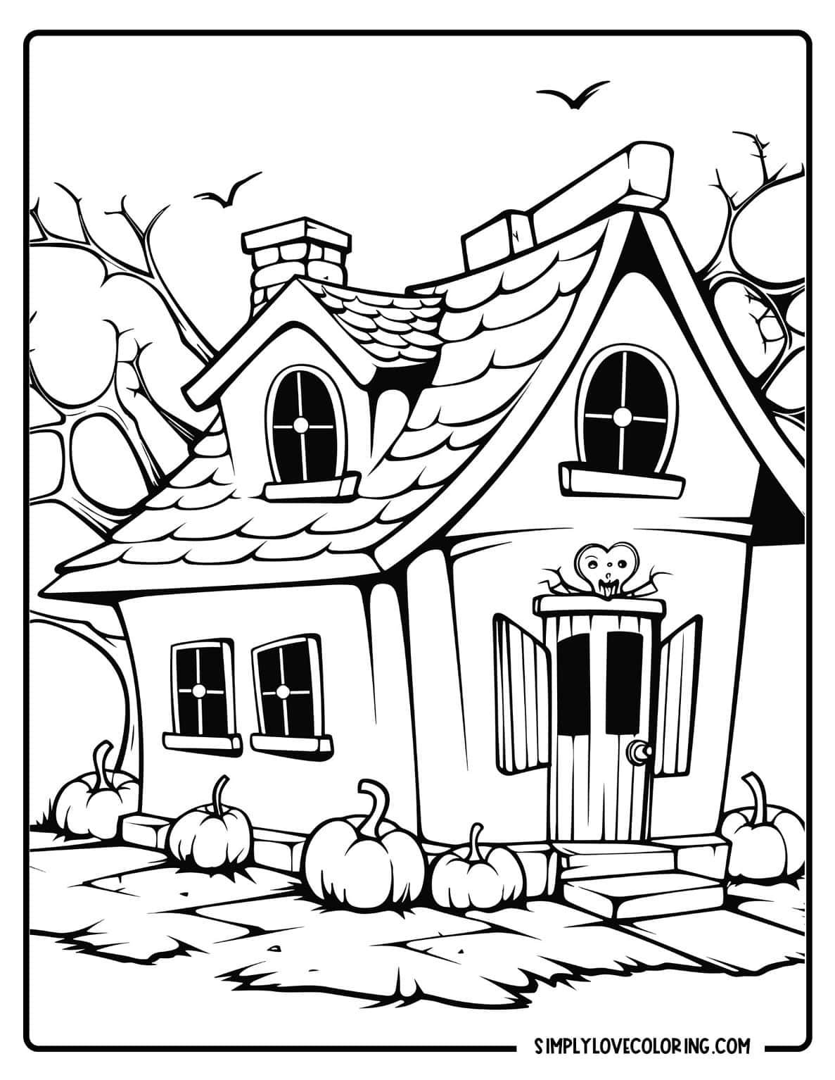 84 Free Halloween Coloring Pages (Free PDF Printables) - Simply Love ...