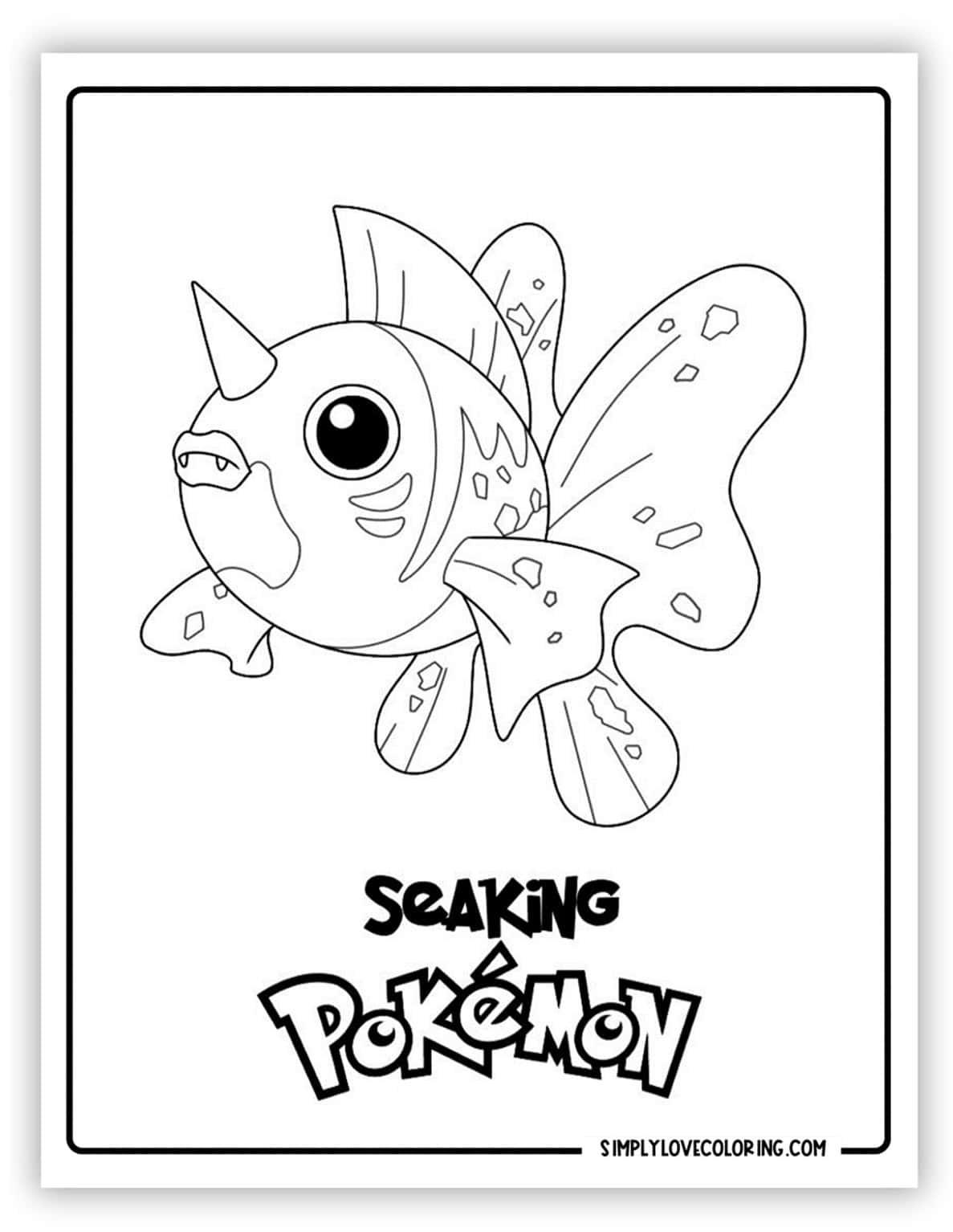 52 Pokemon Coloring Pages (Free PDF Printables) - Simply Love Coloring