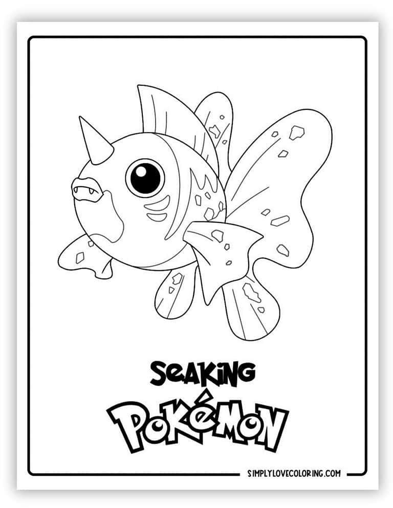 52 Pokemon Coloring Pages (Free PDF Printables) - Simply Love Coloring