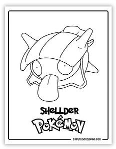 52 Pokemon Coloring Pages (Free PDF Printables) - Simply Love Coloring