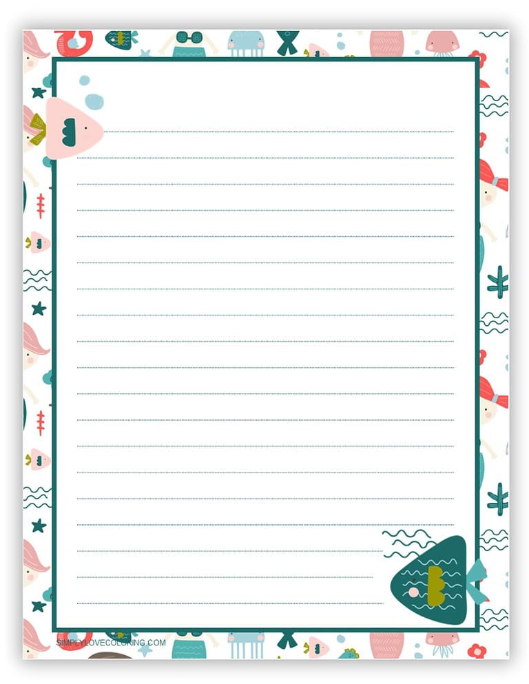 28 Printable Journal Pages (Free PDF Printables) - Simply Love Coloring