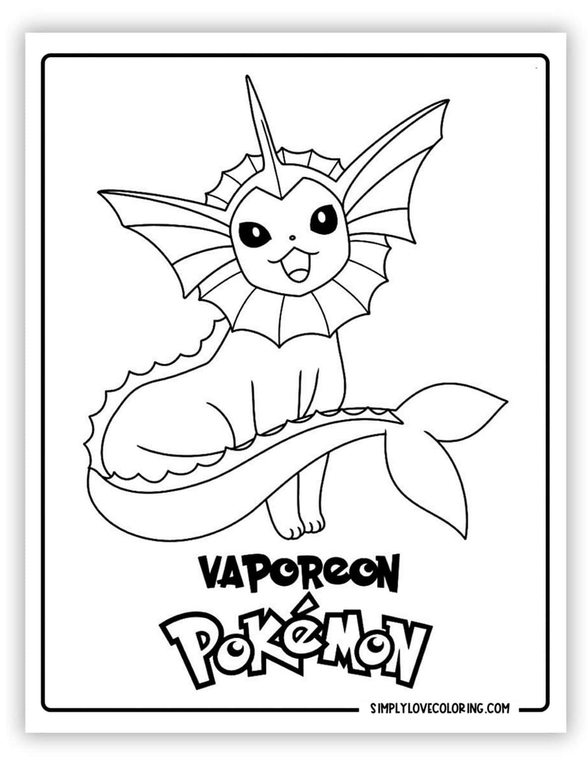 52 Pokemon Coloring Pages (Free PDF Printables) - Simply Love Coloring