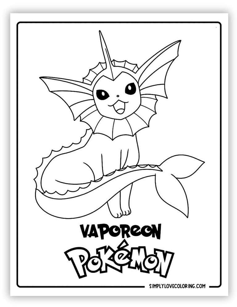 52 Pokemon Coloring Pages (Free PDF Printables) - Simply Love Coloring