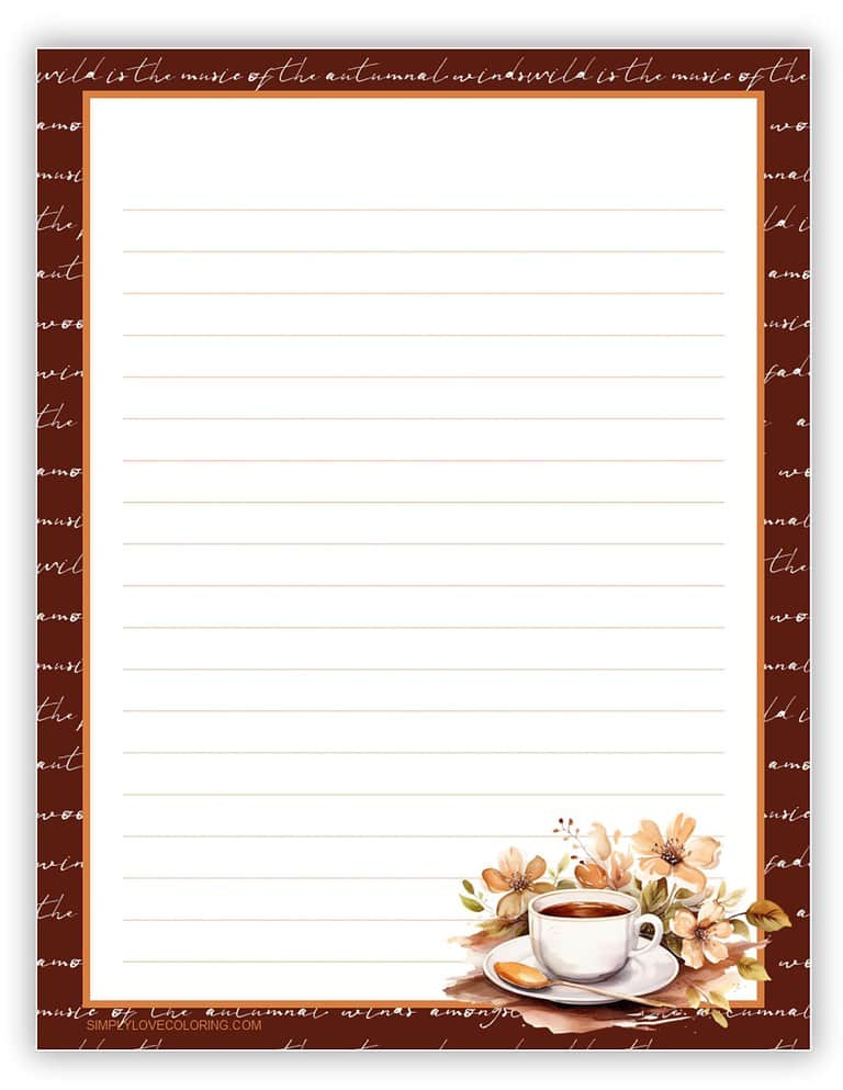 28 Printable Journal Pages (Free PDF Printables) - Simply Love Coloring