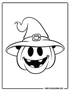 84 Free Halloween Coloring Pages (Free PDF Printables) - Simply Love ...