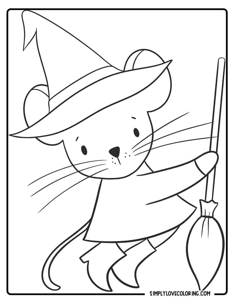 84 Free Halloween Coloring Pages (Free PDF Printables) - Simply Love ...