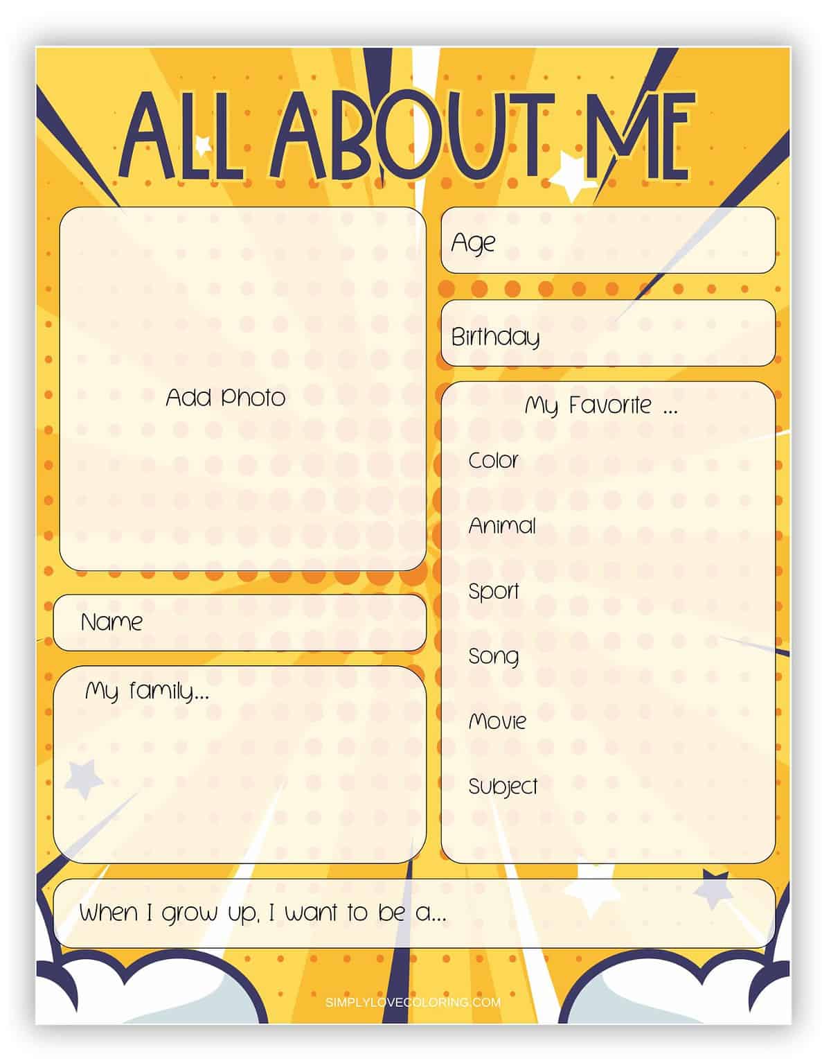 44 Fun Objects Coloring Pages (Free PDF Printables) - Simply Love Coloring