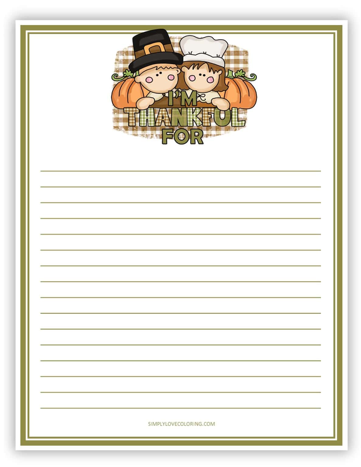 17 Embrace Gratitude: "I Am Thankful For" Worksheets (Free PDF ...