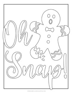 Christmas Coloring Pages (Free PDF Printables) - Simply Love Coloring