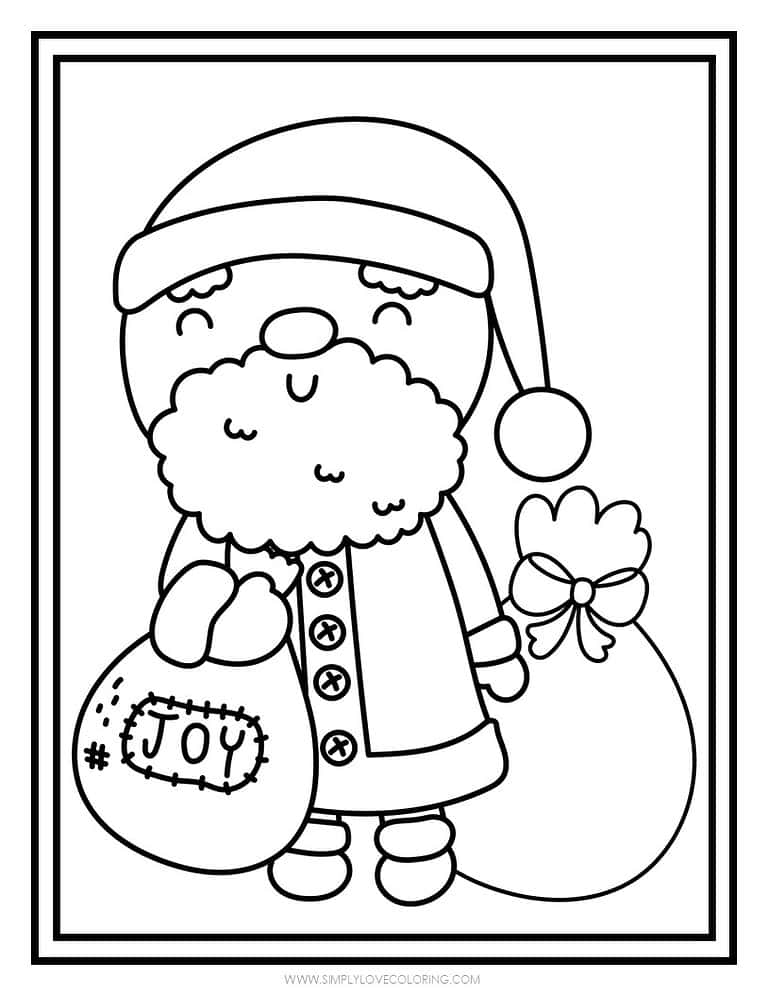 Christmas Coloring Pages (Free PDF Printables) - Simply Love Coloring