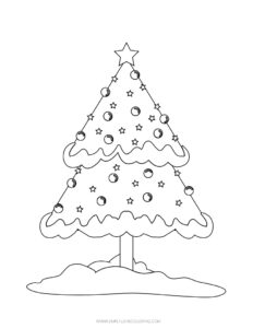 Christmas Coloring Pages (Free PDF Printables) - Simply Love Coloring
