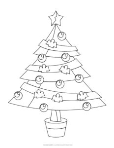 Christmas Coloring Pages (Free PDF Printables) - Simply Love Coloring