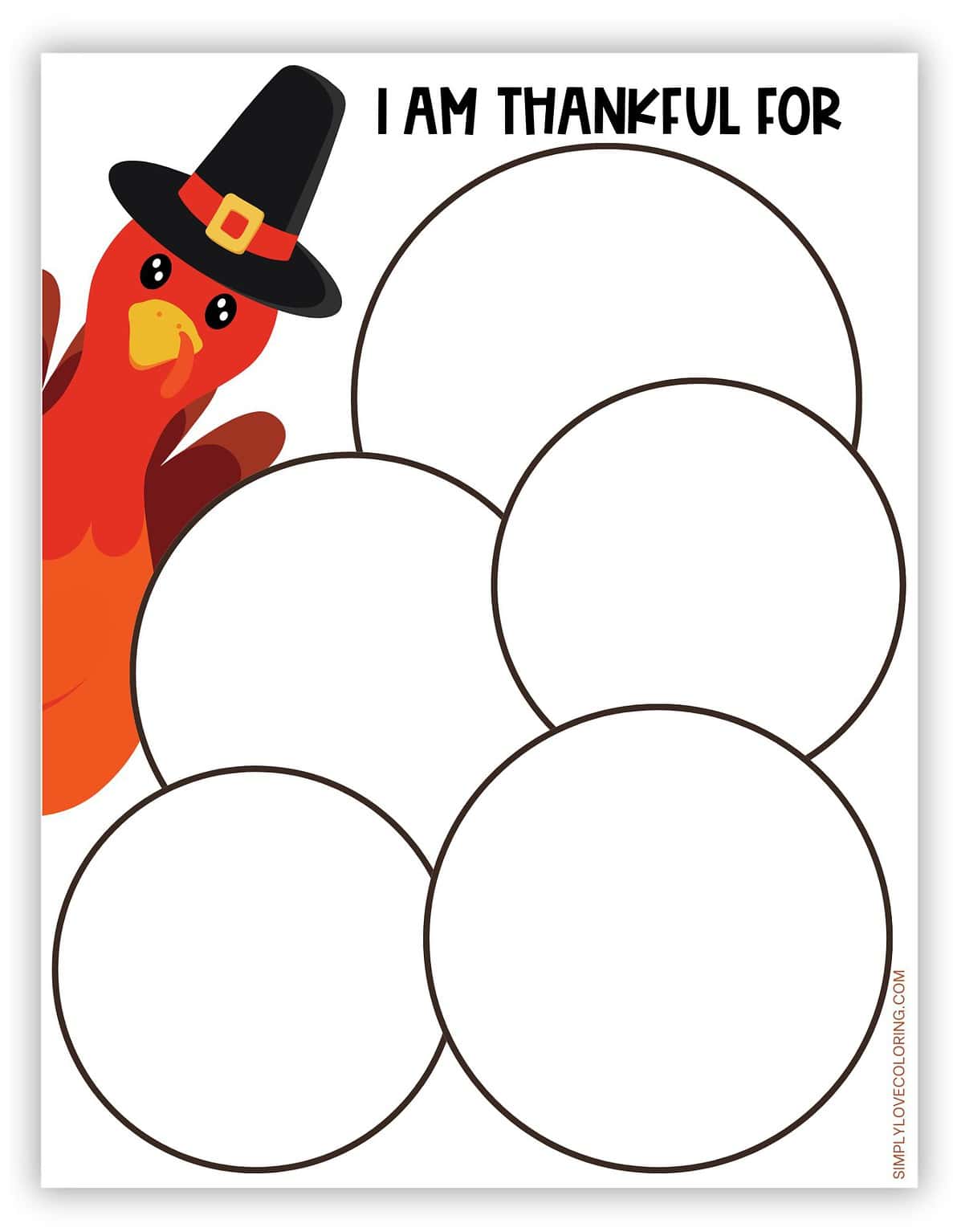 17 Embrace Gratitude: "I Am Thankful For" Worksheets (Free PDF ...