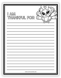 17 Embrace Gratitude: "I Am Thankful For" Worksheets (Free PDF ...