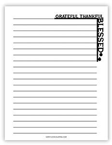 17 Embrace Gratitude: "I Am Thankful For" Worksheets (Free PDF ...