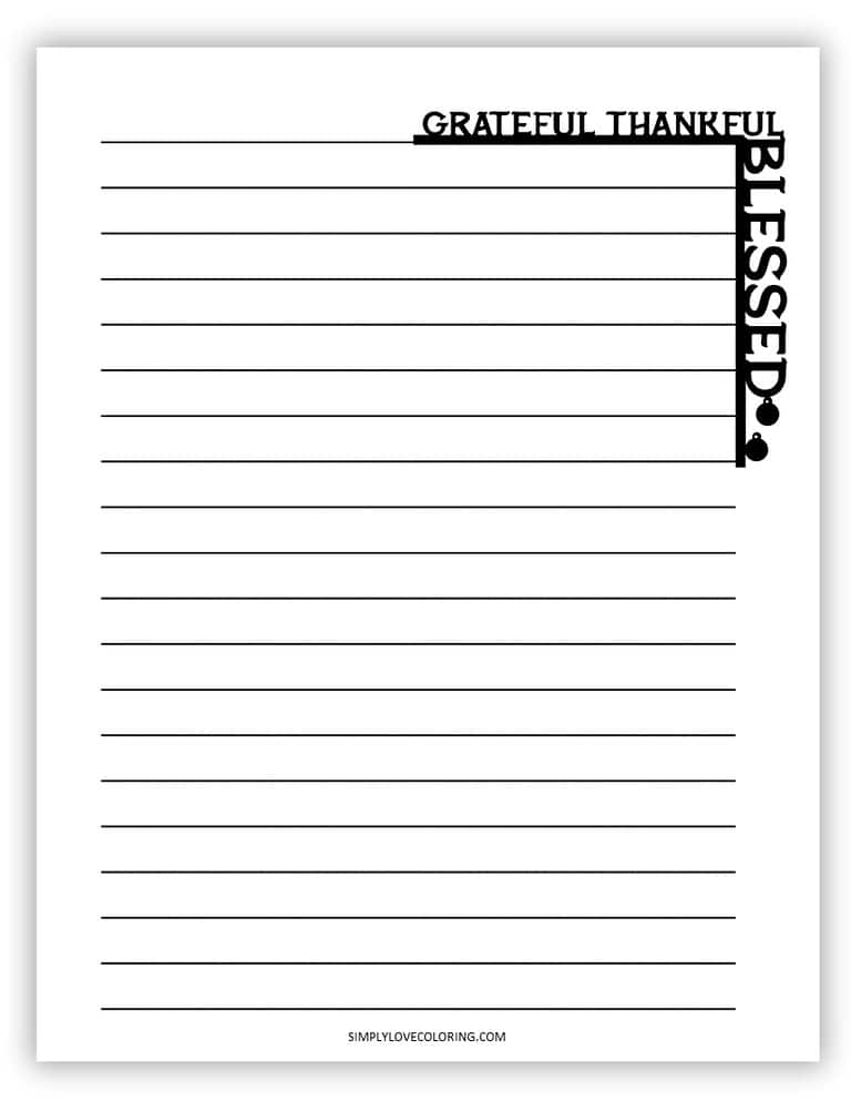 17 Embrace Gratitude: "I Am Thankful For" Worksheets (Free PDF ...