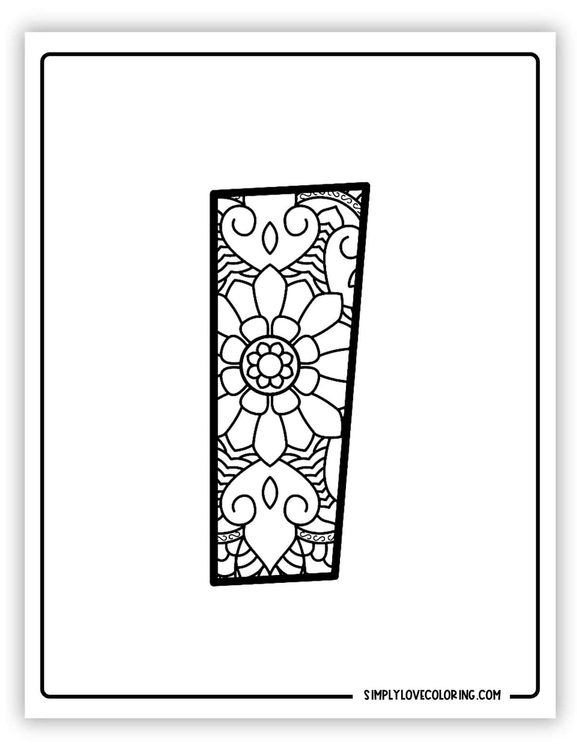 Mandala Alphabet Coloring Pages (Free PDF Printables) - Simply Love ...