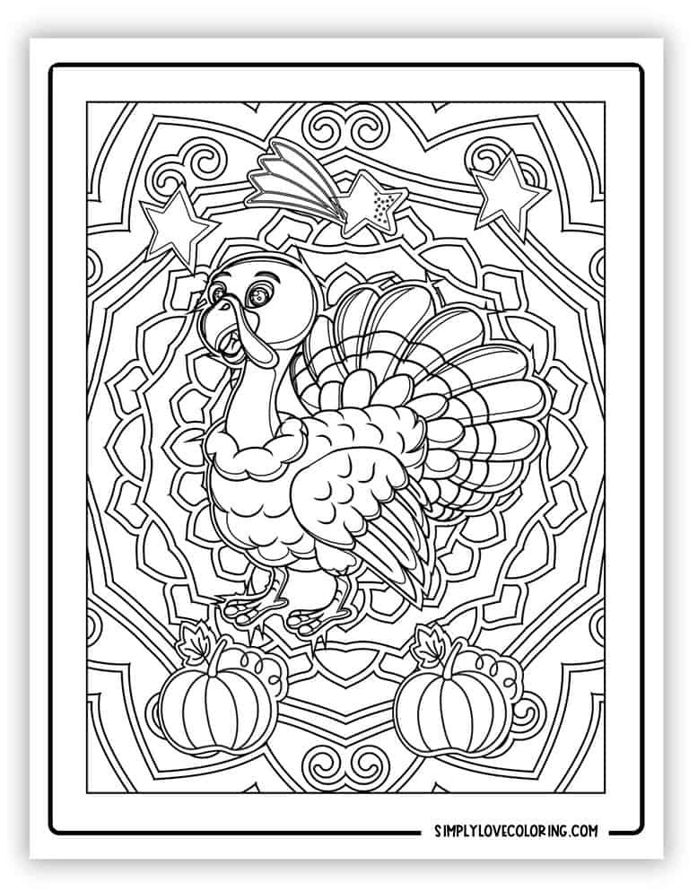 38 Thanksgiving Coloring Pages (Free PDF Printables) - Simply Love Coloring