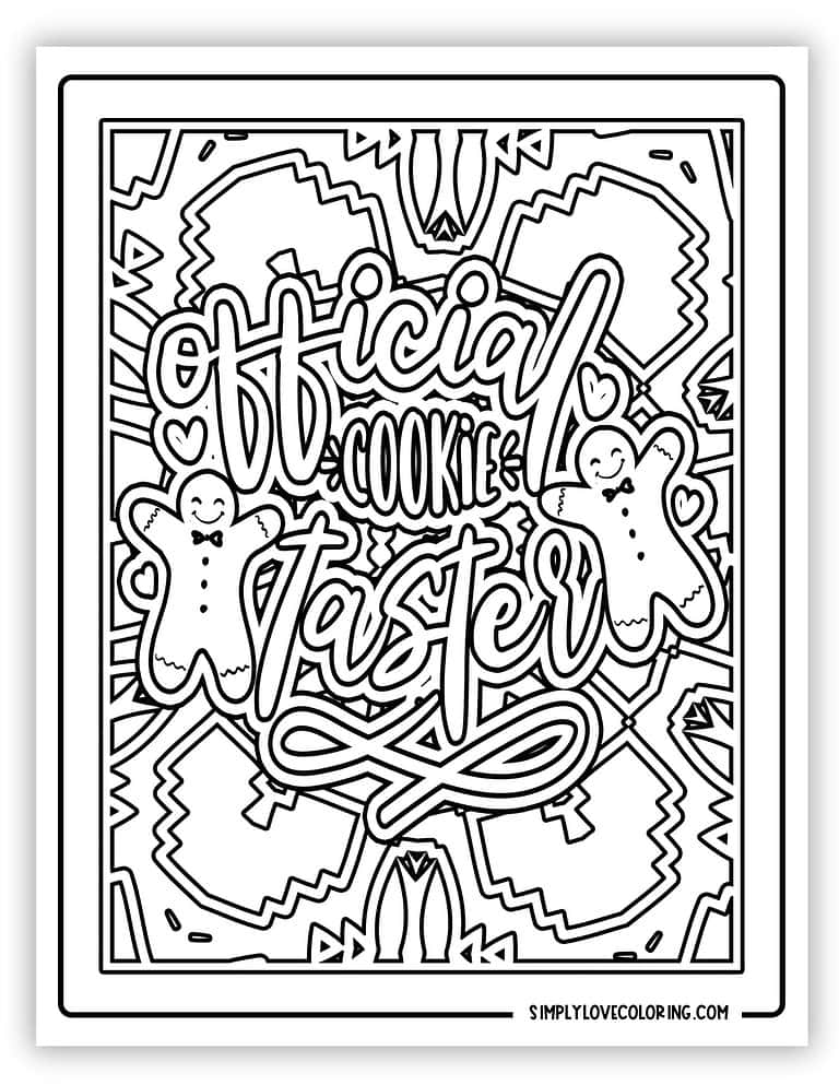 22 Gingerbread Man Coloring Pages (Free PDF Printables) - Simply Love ...