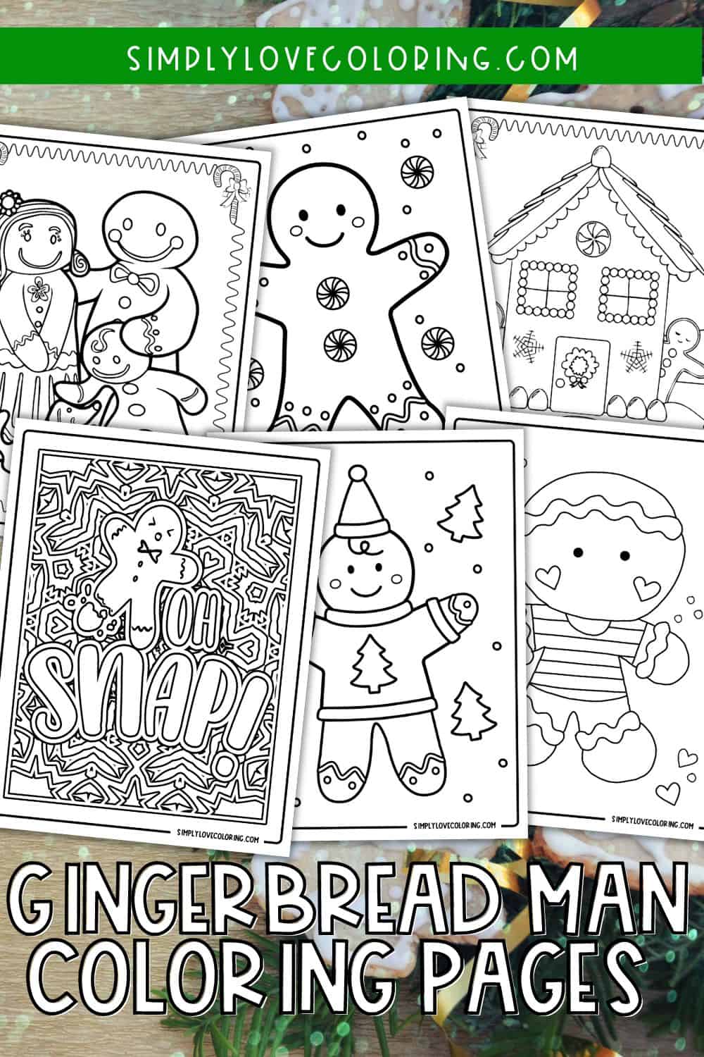 22 Gingerbread Man Coloring Pages (Free PDF Printables) - Simply Love ...