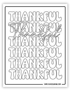 38 Thanksgiving Coloring Pages (Free PDF Printables) - Simply Love Coloring